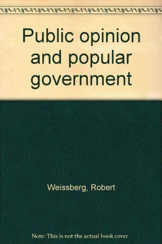 Public opinion and popular government | Amazon.com.br