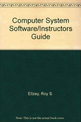 Buy Computer System Software/Instructors Guide Book Online at Low ...