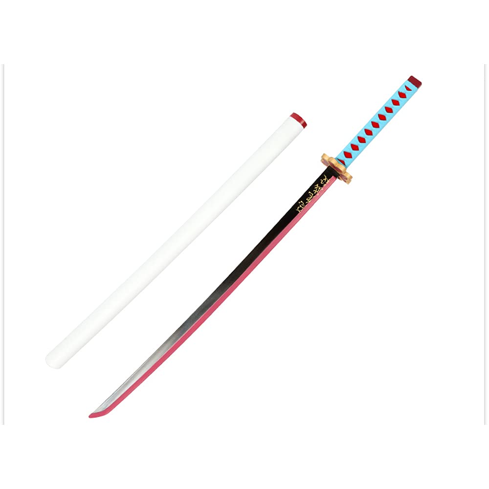 Japanese Wooden Sword Prop Demon Slayer Cosplay Sword For Kanroji ...