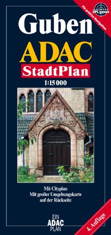 Amazon.co.jp: ADAC Stadtplan Guben ( Gubin) 1 : 15 000. Mit Cityplan ...