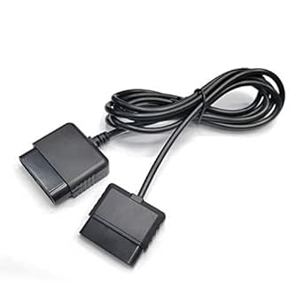 Buy tesha 2PACK PS2 Controller Extension Cable Cord 6ft/1.8m Controller ...