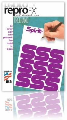 unitedtattoosupply 25 Sheets SPIRIT Stencil Paper for Freehand Tattoo ...