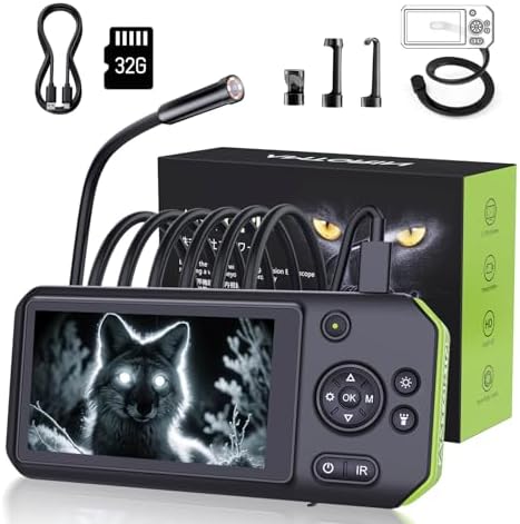 Amazon.com: Borescopes with Night Vision AMTORIN Night Vision Scope ...