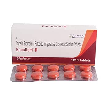 BANOFLAM D - Strip of 10 Tablets : Amazon.in: Health & Personal Care