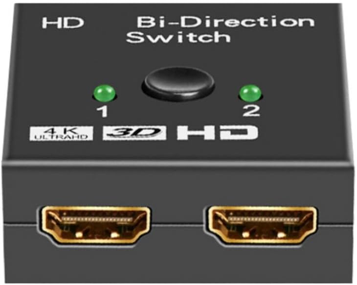 Amazon.com: Suckoo Replacement 2 Port HDMI Switcher 2 in 1 Out 1 in 2 ...