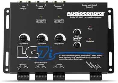 Amazon.com: AudioControl LC7i 6-Channel Active Line Output Converter ...