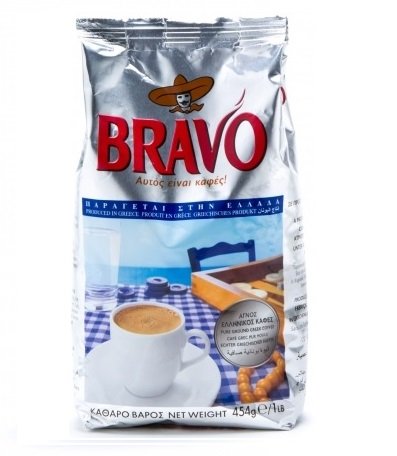 Amazon.com : Greek Ground Coffee (bravo) 8 oz (pack of 2) : Coffee ...