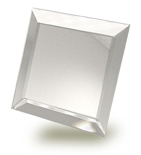 Amazon.com: National Artcraft® 4" X 4" Square Beveled Edge Mirror (Pkg ...