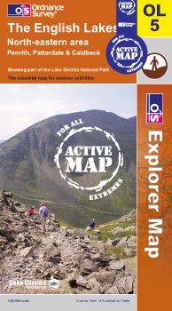 The English Lakes OS Explorer Active Map OL05: Amazon.co.uk ...