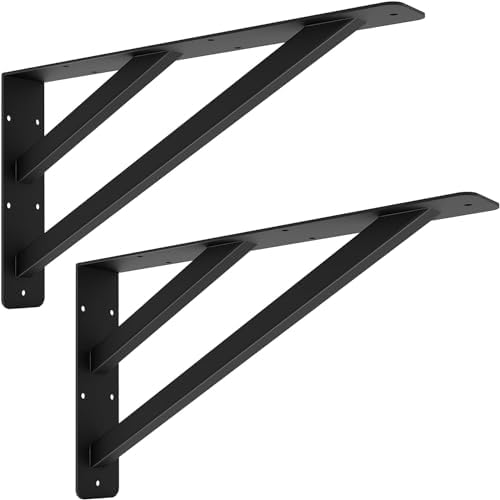VANROUG Countertop Support Brackets,406 x 228 mm Heavy Duty Shelf ...