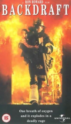 Backdraft [VHS] : Kurt Russell, William Baldwin, Robert De Niro, Donald ...