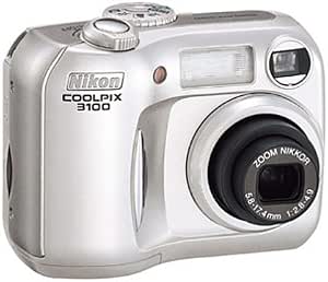 Amazon.com: Nikon Coolpix 3100 - Cámara digital de 3 MP con zoom óptico ...