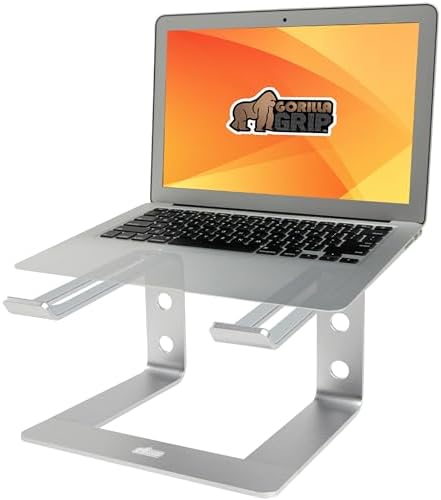 Amazon.com: SOUNDANCE Laptop Stand, Aluminum Computer Riser, Ergonomic ...