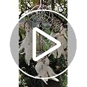 Rooh Dream Catcher ~ White and Brown 4 Tier ~ Handmade Hangings for ...