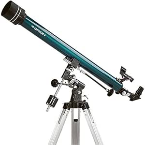 Amazon.com : Orion Observer 60mm EQ Refractor with FREE Drive ...