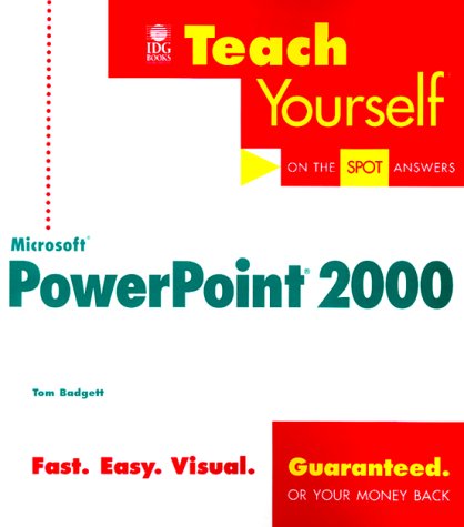 Teach Yourself Microsoft Powerpoint 2000: Badgett, Tom: 9780764532832 ...