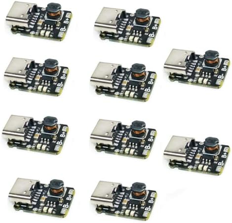 Amazon.com: 10pcs 5V 1.2A Charging Discharge Module USB Type-C 18650 ...