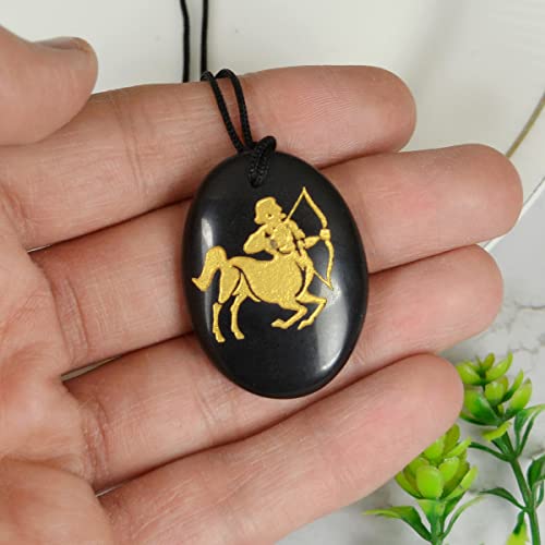 Reiki Crystal Products Natural Black Agate Crystal Stone Pendant ...