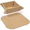 Amazon.com | incley Folding Dinner Plates, From 2D to 3D in 1 Sec ...
