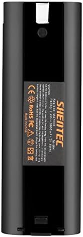 Creabest 7.2V 3500mAh Ni-MH Replacement Battery Compatible with Makita ...