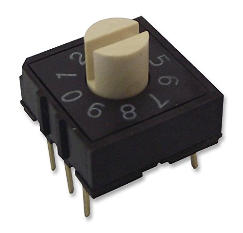MCRH3MAF-10R-V-B - Switch, Rotary, THT, 10X10, 10 POS, 3X3 (10 Pieces ...