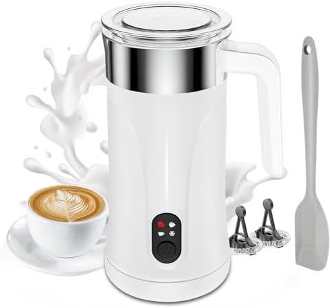 Zeppoli Milk Frother and Warmer - Electric Milk Steamer and Heater ...