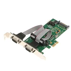 Pci E to Rs232 Card Four External Db9 Serial Ports w/Low Bracket ...