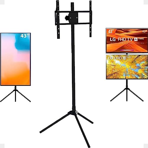 Pedestal Suporte Para Tv Tripe Sem Bandeja Apoio De 22 a 55 Polegadas ...