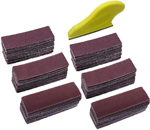 Micro Sander Kit for Small Projects, SUNJOYCO Mini Detail Handle ...