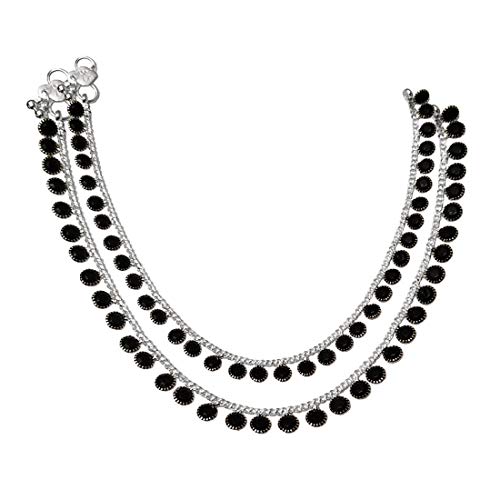 Anmol Women's Indian Traditional Jewellery Silver Plated White Metal ...