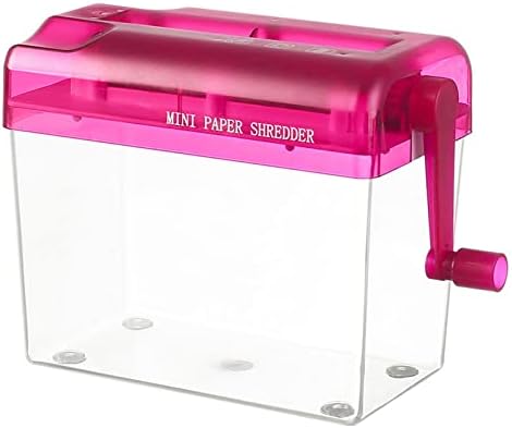 Amazon.com : Mini Manual Shredder Paper Shredder - Office Portable Hand ...