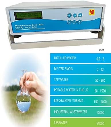 Lab Junction Conductivity TDS Meter,Microprocessor Conductivity/TDS/Salinity/Temp. Meter,Model ...
