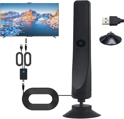 Festberg Hitenna Wavemax HD TV antenna (100 channels, 50 miles, 3m ...