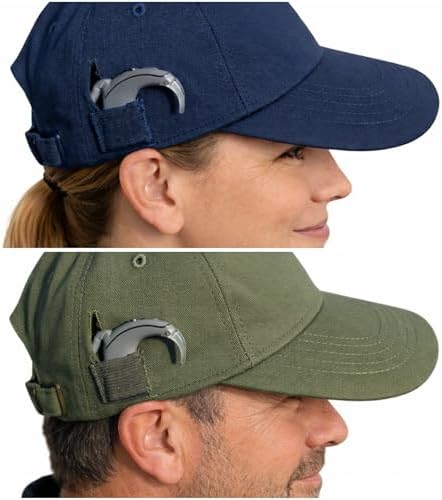 EAR FREE Cochlear Implant Compatible Baseball Cap Secure Elastic Sleeve ...
