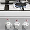 Amazon.com: Lesnala 30 Sheets Stove Stickers Flame Indicators Ring ...
