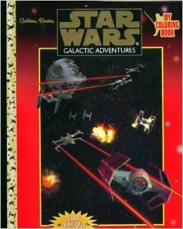 Galactic Adventures (Star Wars Coloring Book): Golden Books ...