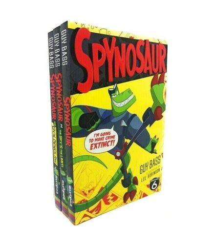 Guy Bass Spynosaur Series 3 Books Collection Set (Spynosaur, Spynosaur ...