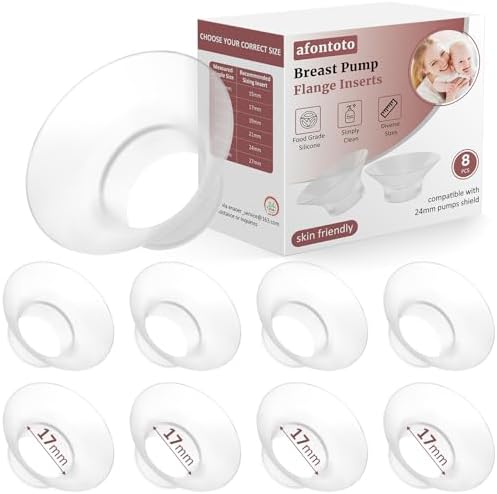 Amazon.com : 17mm Flange Inserts Compatible with Momcozy Wearable ...