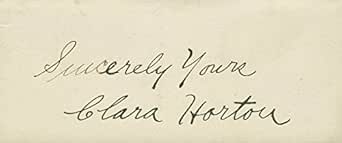 Clara Horton - Autograph Sentiment Signed at Amazon's Entertainment ...