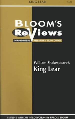 William Shakespeare's King Lear: Bloom, Harold: 9780791041345: Amazon ...
