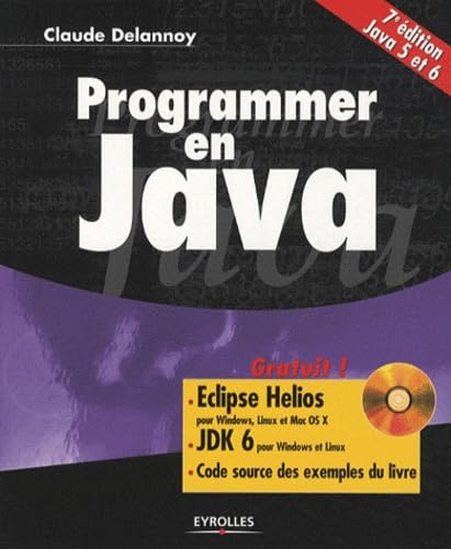 Amazon.com: Programmer en Java- (Avec CD-rom): 9782212128666: Claude Delannoy: Books