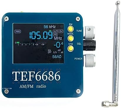Radio Receiver, TEF6686 Full Band Radio Receiver Full FM/AM/Short Wave HF/LW Radio Receiver With ...
