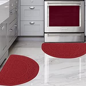 Red Kitchen Mats 2 Pack : Amazon.in: Home & Kitchen