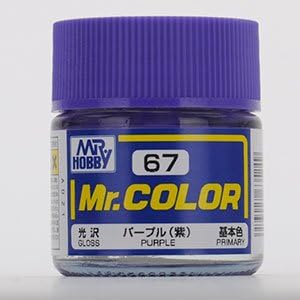 Amazon.com: Mr. Hobby C67 Gloss Purple 10ml, GSI Mr. Color : Arts ...