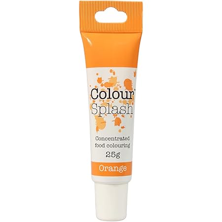 COLOUR SPLASH Food Colouring Gel Tube, Edible Ingredients, Highly ...