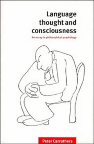 Amazon.com: Language, Thought and Consciousness: An Essay in ...