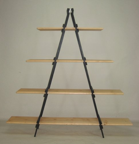 Amazon.com: Folding A-Frame Display With 4 Removable Shelves - Frame ...