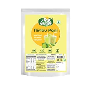 Inesh Nimbu Pani Instant Premix Powder – 1kg : Amazon.in: Grocery ...