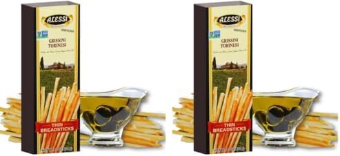Amazon.com: Alessi Imported Breadsticks, Thin Autentico Italian Crispy ...