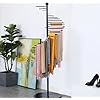 Amazon.com: Buokaiw Scarf Rack,Metal Hijab Stand,30 Tiers Freestanding ...